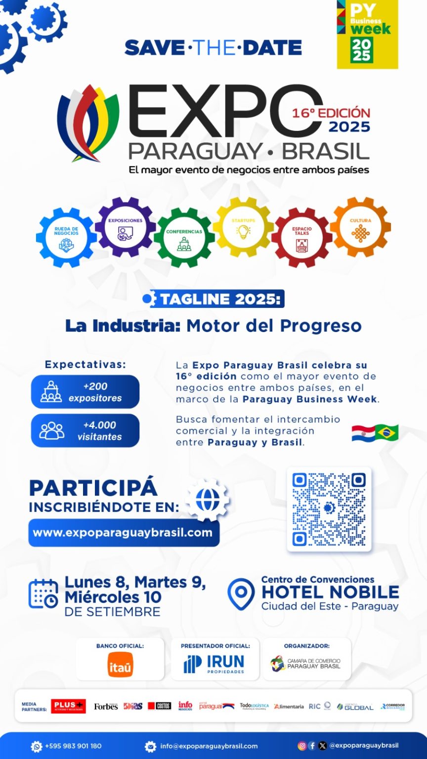 16a. Expo Paraguay Brasil | Paraguay Business Week – Cámara de Comercio Paraguay Brasil